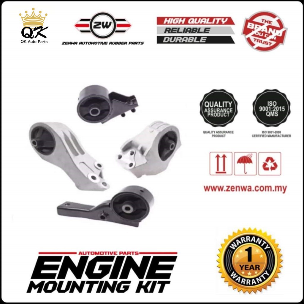 Proton Saga FLX Auto Engine Mounting Set (ZW) | Shopee Malaysia