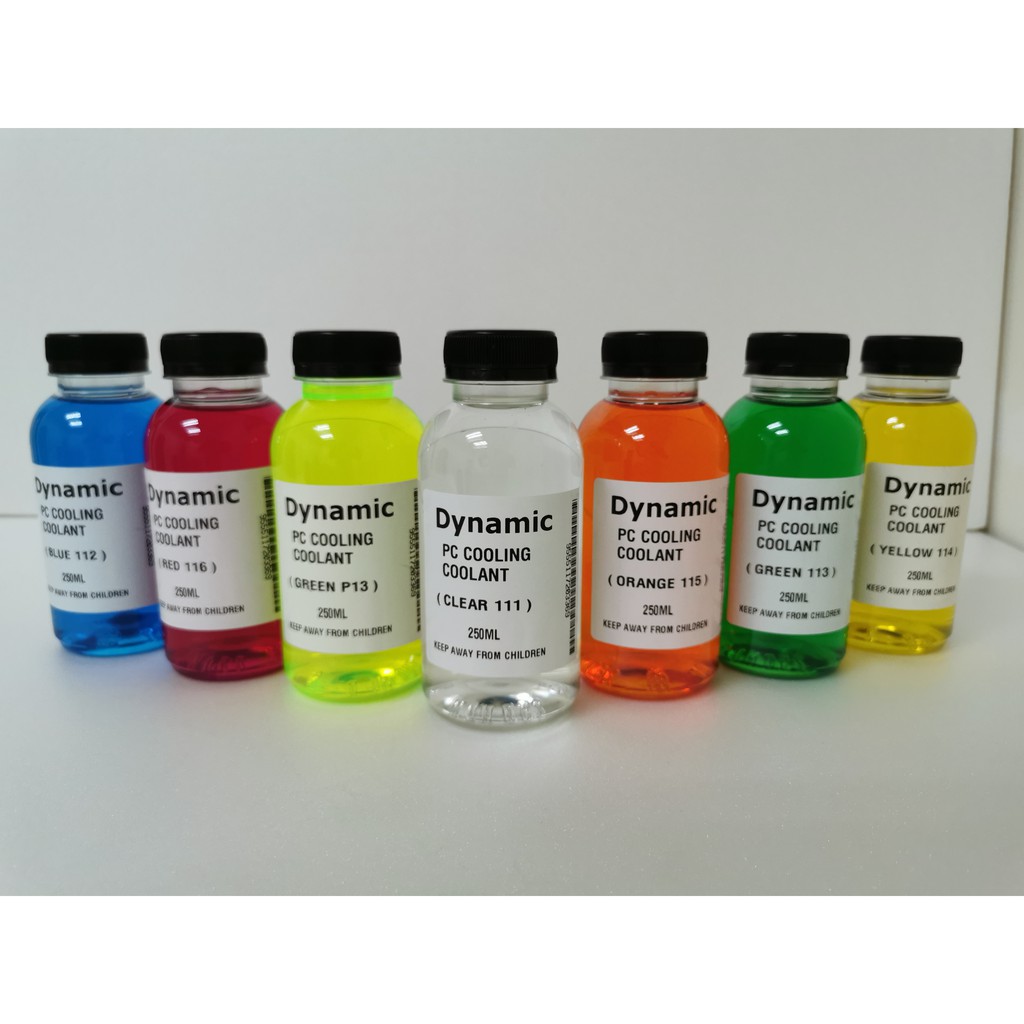 Dynamic PC Translucent Color Computer Coolant 250ml / 1000ml | Shopee ...