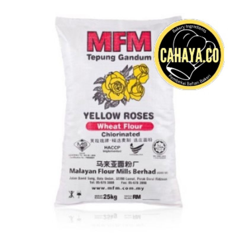 Yellow Rose Flour Low Protein Superfine Supersoft Flour 1kg/Tepung Kek ...