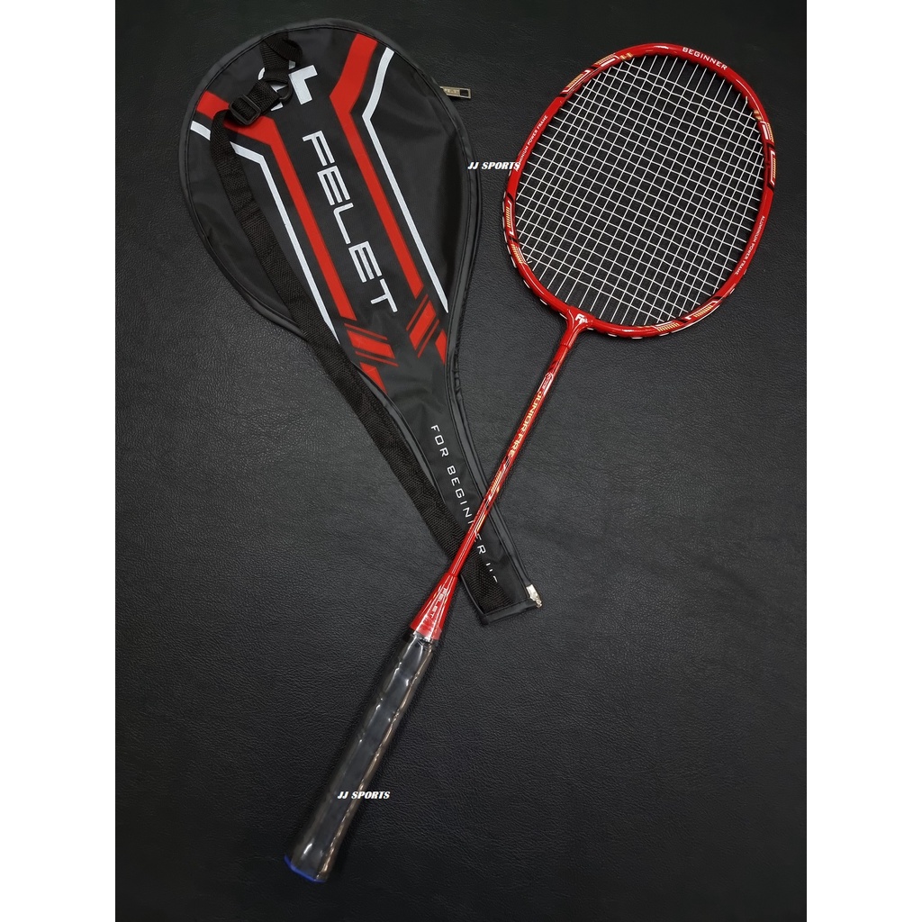 FELET BADMINTON RACKET(Free string with strung and Bag)KIDS/JUNIOR ...