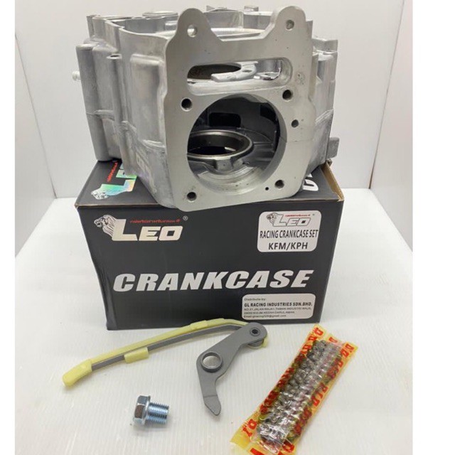 LEO CRANKCASE EX5/W100/Dream Head Block WAVE125 FREEGRIP TIMING CHAIN ...