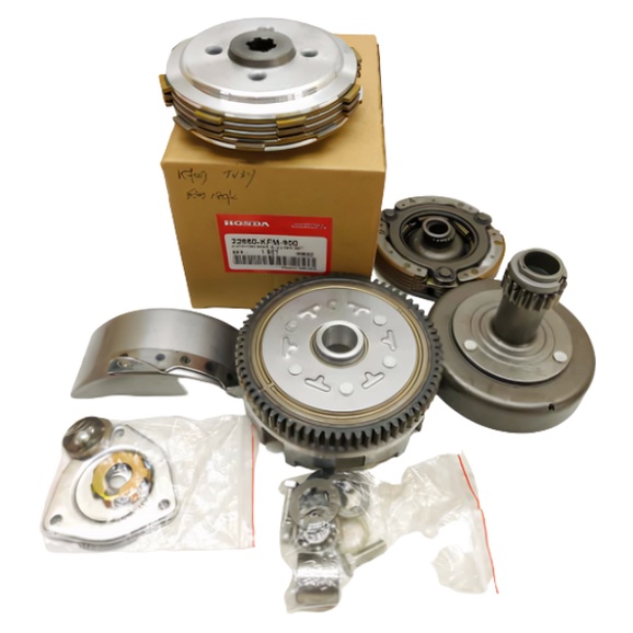 Honda EX5 Dream / Wave100 / W100 / Wave Auto Clutch Comp & Clutch Outer Complete Set Motorcycle ...