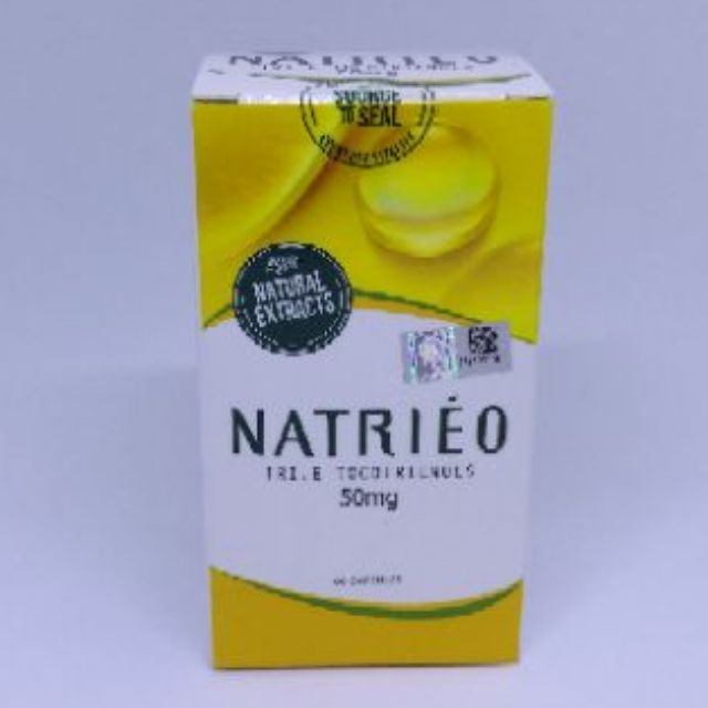 Natrieo Tocotrienols 50mg [Halal Certified product] [MAL20013203XCR ...