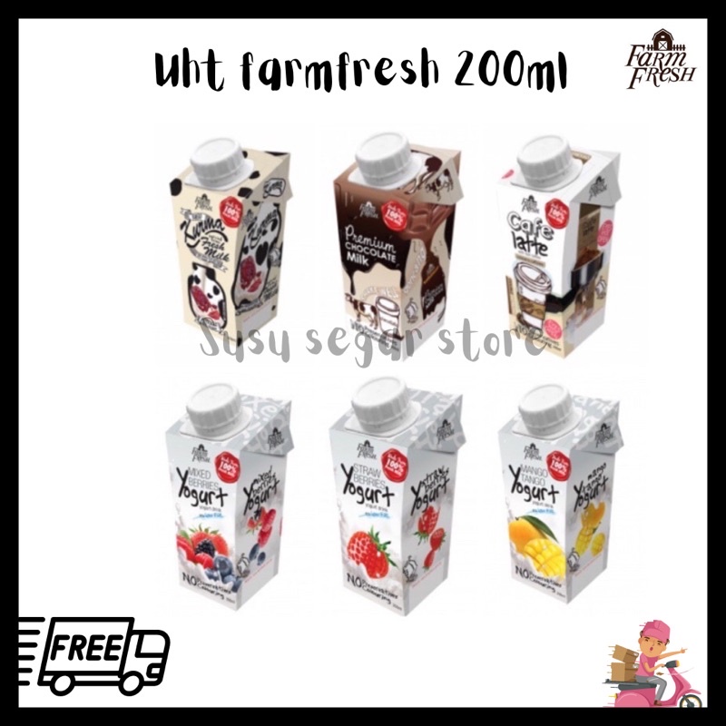 UHT FARM FRESH 200ML | Shopee Malaysia