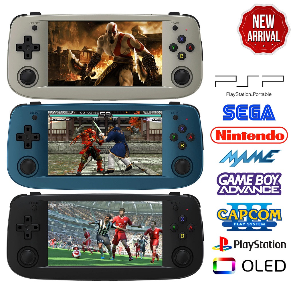 ANBERNIC RG503 Retro Handheld Game Console PSP Portable Console Game ...