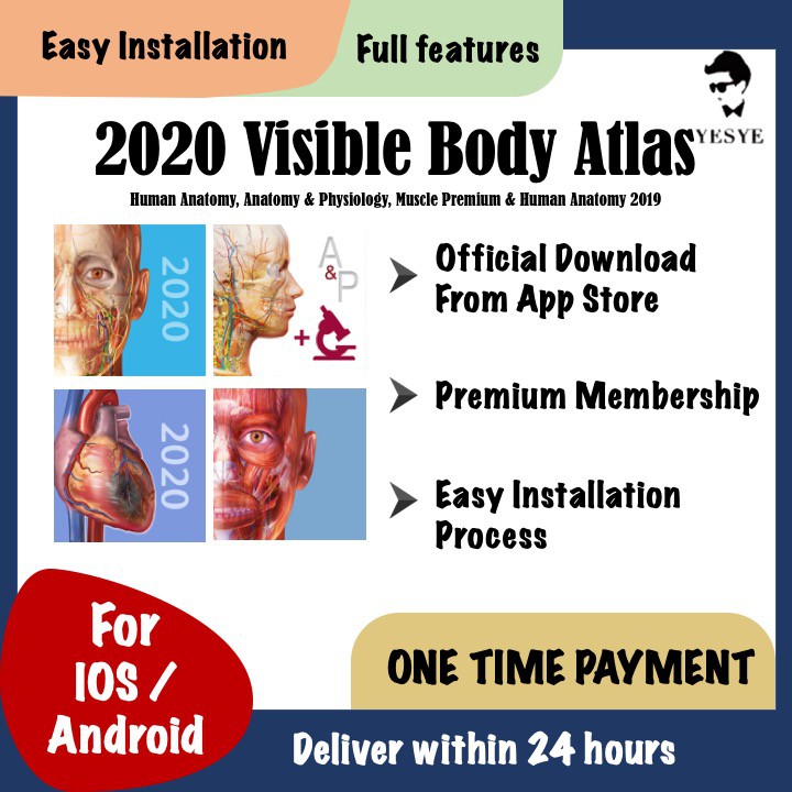 [IOS/Android] Visible Body Atlas Human Anatomy 2020 Anatomy ...