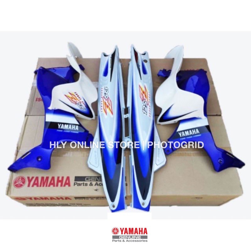 Cover Set Yamaha 125 Y125Z 125Z Original HLY & FOC Sticker Stripe ...