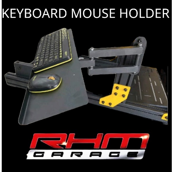 KEYBOARD HOLDER WITH STEEL PLATE FOR ADD ON RACING SIMULATOR STAND ...
