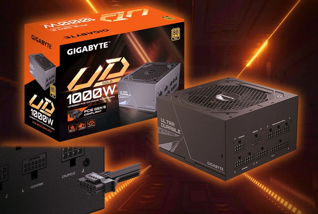 Gigabyte Ultra Durable PG5 80+ Gold PCI-E Gen 5 ATX 3.0 Full Modular ...