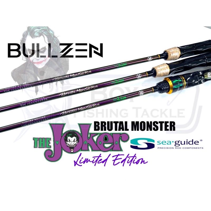 2022 NEW ARRIVAL BULLZEN THE JOKER JIGGING ROD LIMITED EDITION SPINNING ...
