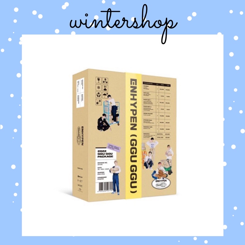 ENHYPEN GGU GGU PACKAGE FULL SET | Shopee Malaysia