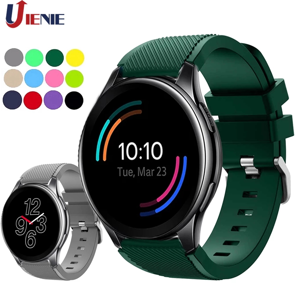 Sport Silicone Band for Oneplus Watch Strap Watchband 22mm Replacement ...