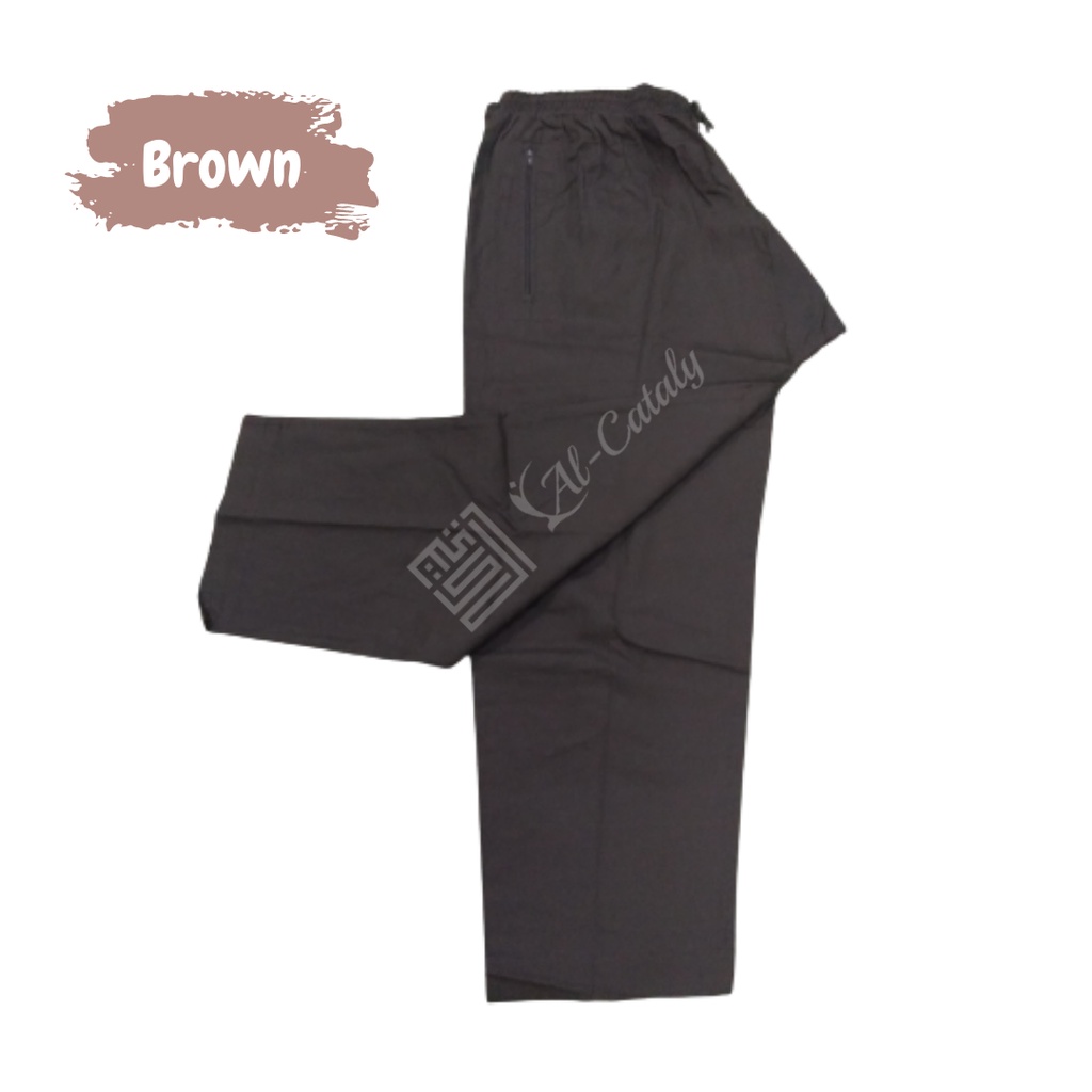 Al-Cataly : SELUAR JUBAH SELUAR TABLIGH COTTON Karkun Pant Seluar Jubah ...