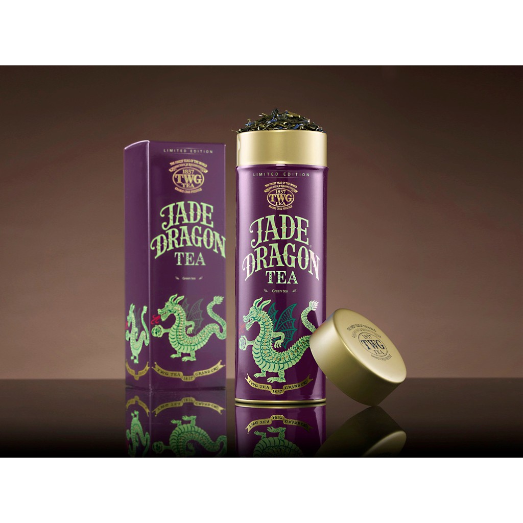 TWG LOOSE LEAF TEAS OF JADE DRAGON (GREEN TEA) LIMITED EDITION (10g) RE ...