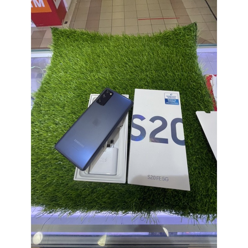 SAMSUNG S20FE(5G)BLUE(DEMO UNIT)CONDITION 100% PERFRCT ORIGINAL SAMSUNG ...