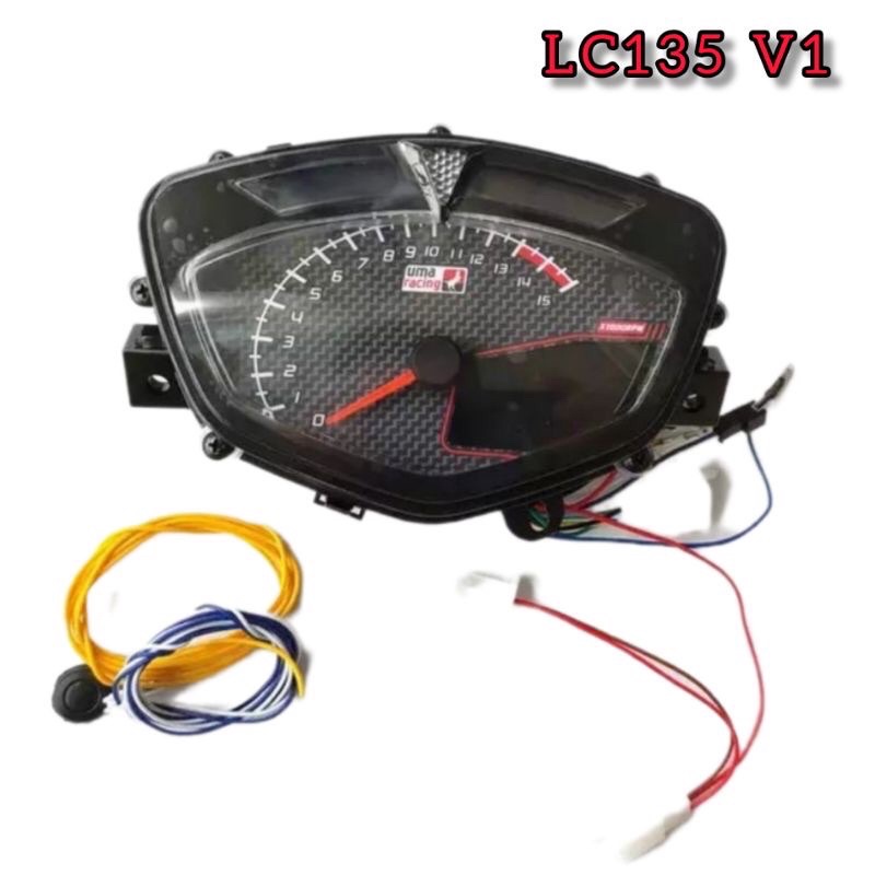 UMA RACING DIGITAL METER SPEEDOMETER ASSY YAMAHA LC135 135LC LC V1 V2 ...