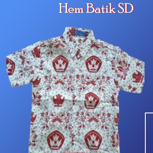 Short and Long Sleeve Elementary School Batik Uniforms (UNIFORM BRAND ...