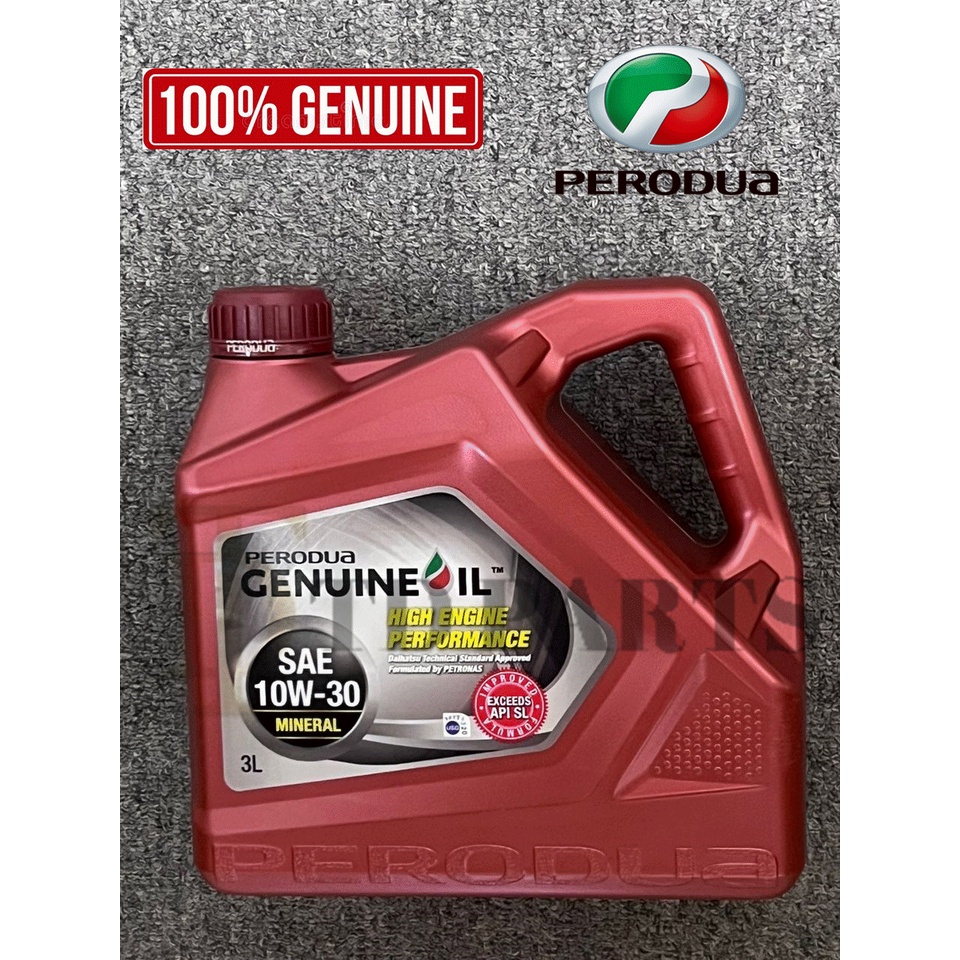 100% GENUINE PERODUA SAE 10W30 10W-30 ENGINE OIL MINERAL 3L | Shopee ... 100% GENUINE PERODUA SAE 10W30 10W-30 ENGINE OIL MINERAL 3L | Shopee ...