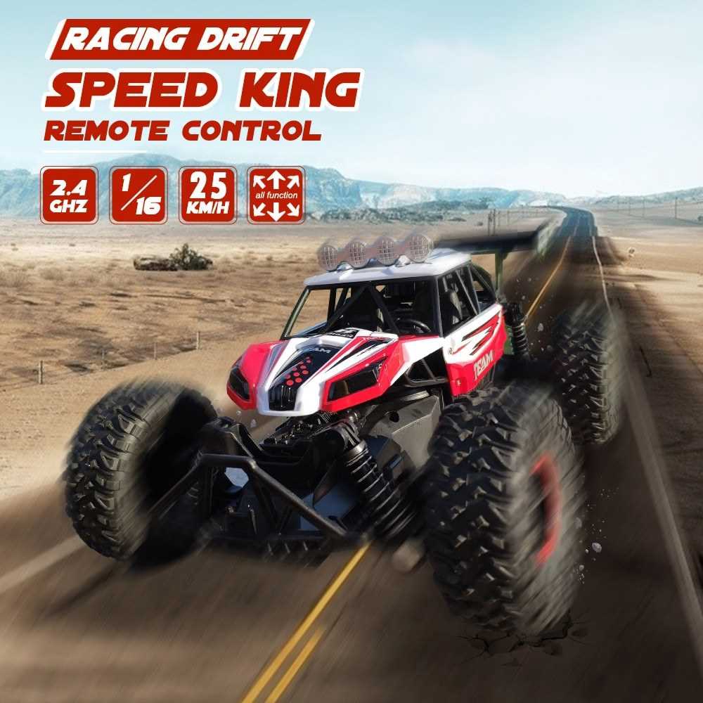 RC Car 1/16 Scale 2.4Ghz Remote Control Car Off Road RC Trucks Racing ...