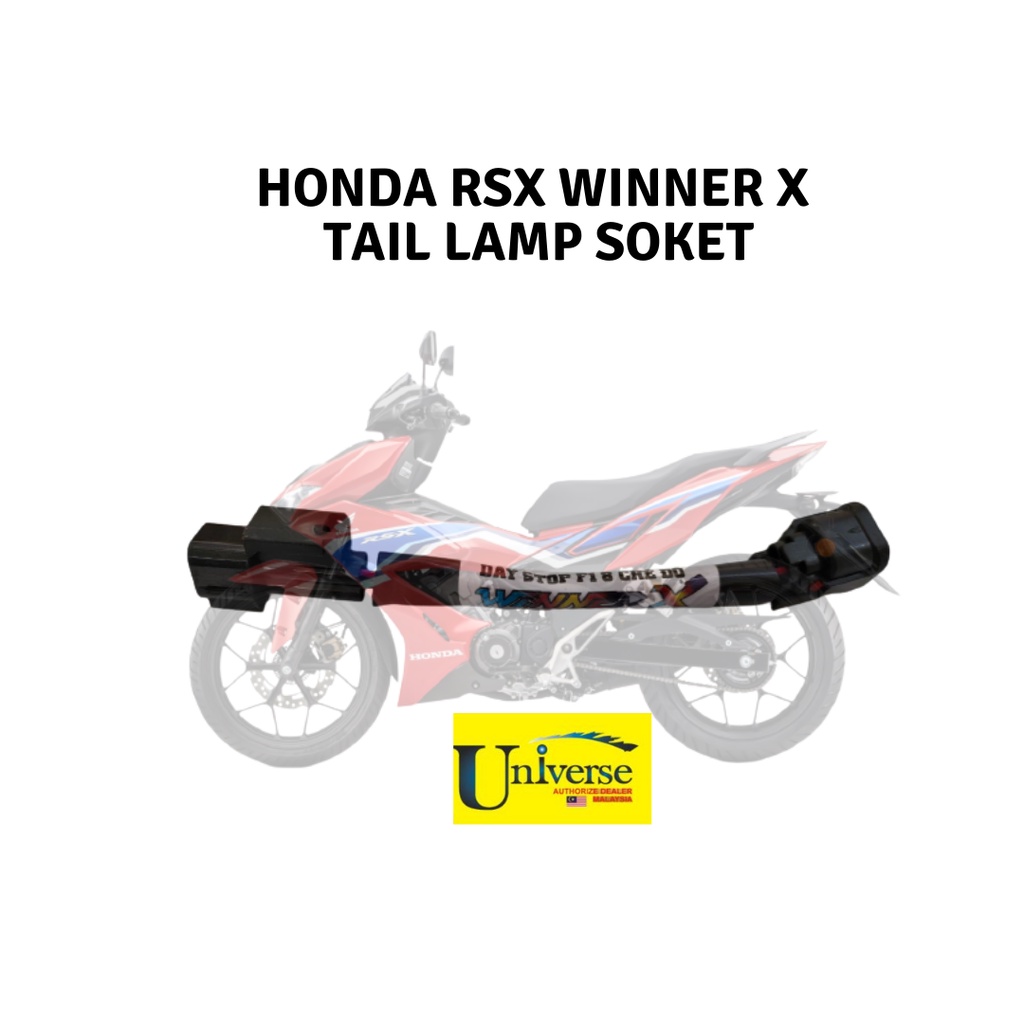 HONDA RSX150 WINNER X RS-X ACCESSORIES COVER HUGGER MUFFLER REAR FENDER ...
