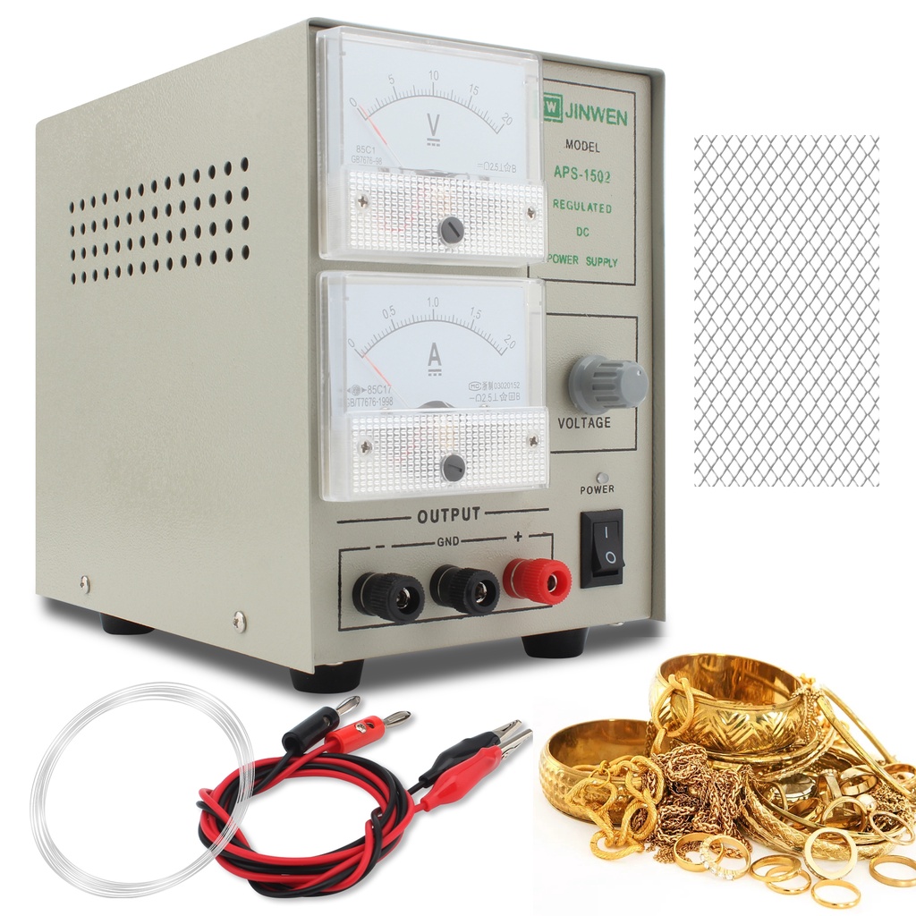 110V/220V Silver Gold Plating Machine Jewelry Plater Electroplating ...