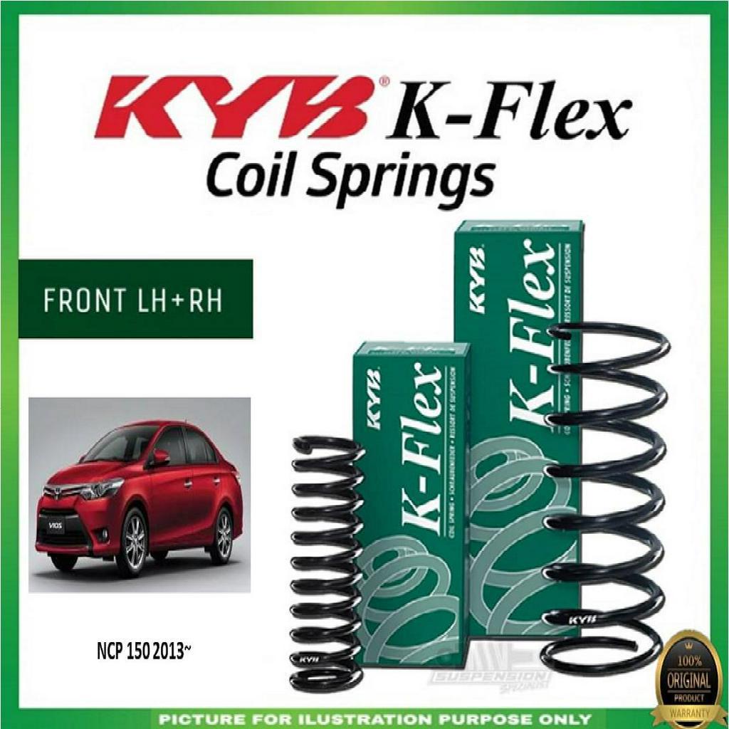 TOYOTA VIOS NCP150 (2013~) & YARIS FRONT / REAR / SET COIL SPRING ...