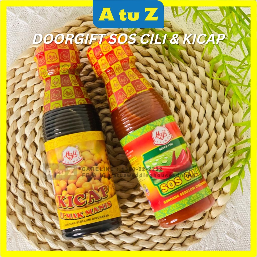 AtuZ HAJI ZAINOL Sos Cili Kicap Machi Sos Cili Hebat Door gift Viral ...