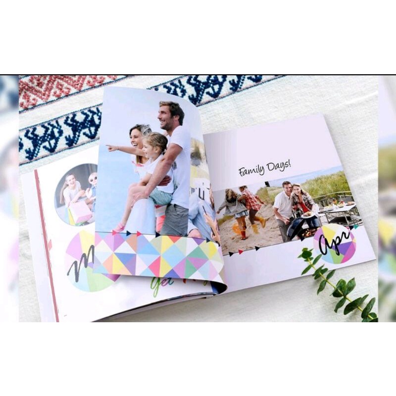 Pixajoy Photobook Mini Softcover 6" x 6" Photo Book, 20 pages | Shopee ...