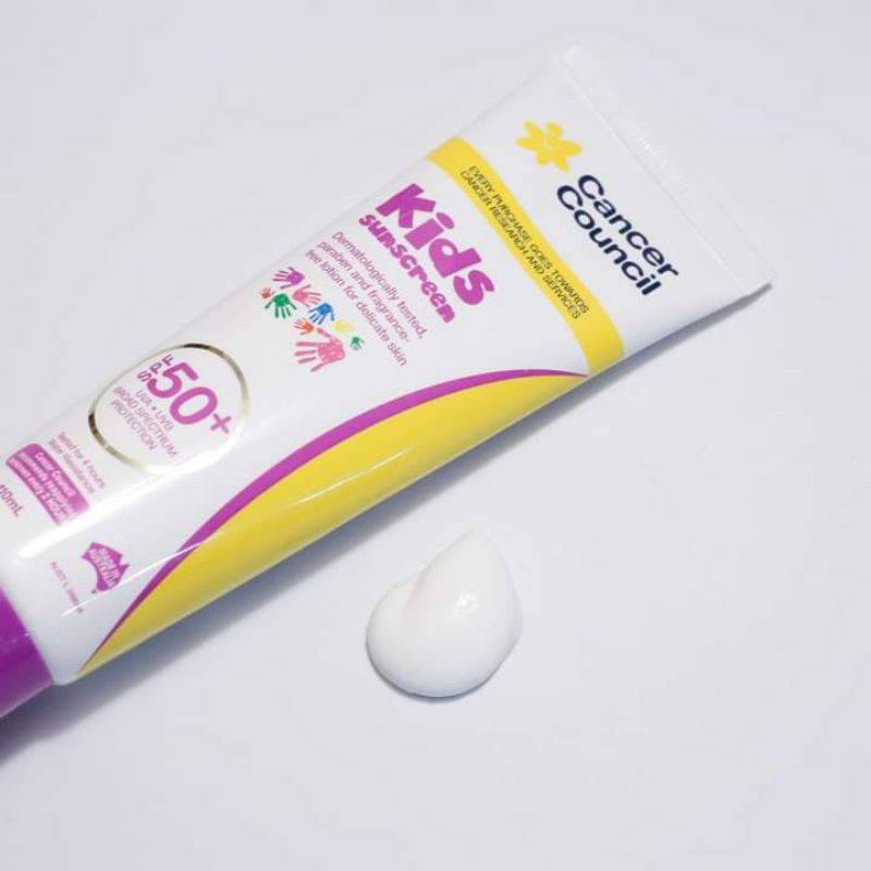 Cancer Council Kids Sunscreen SPF50+/PA++++ 110ml (For Children ...