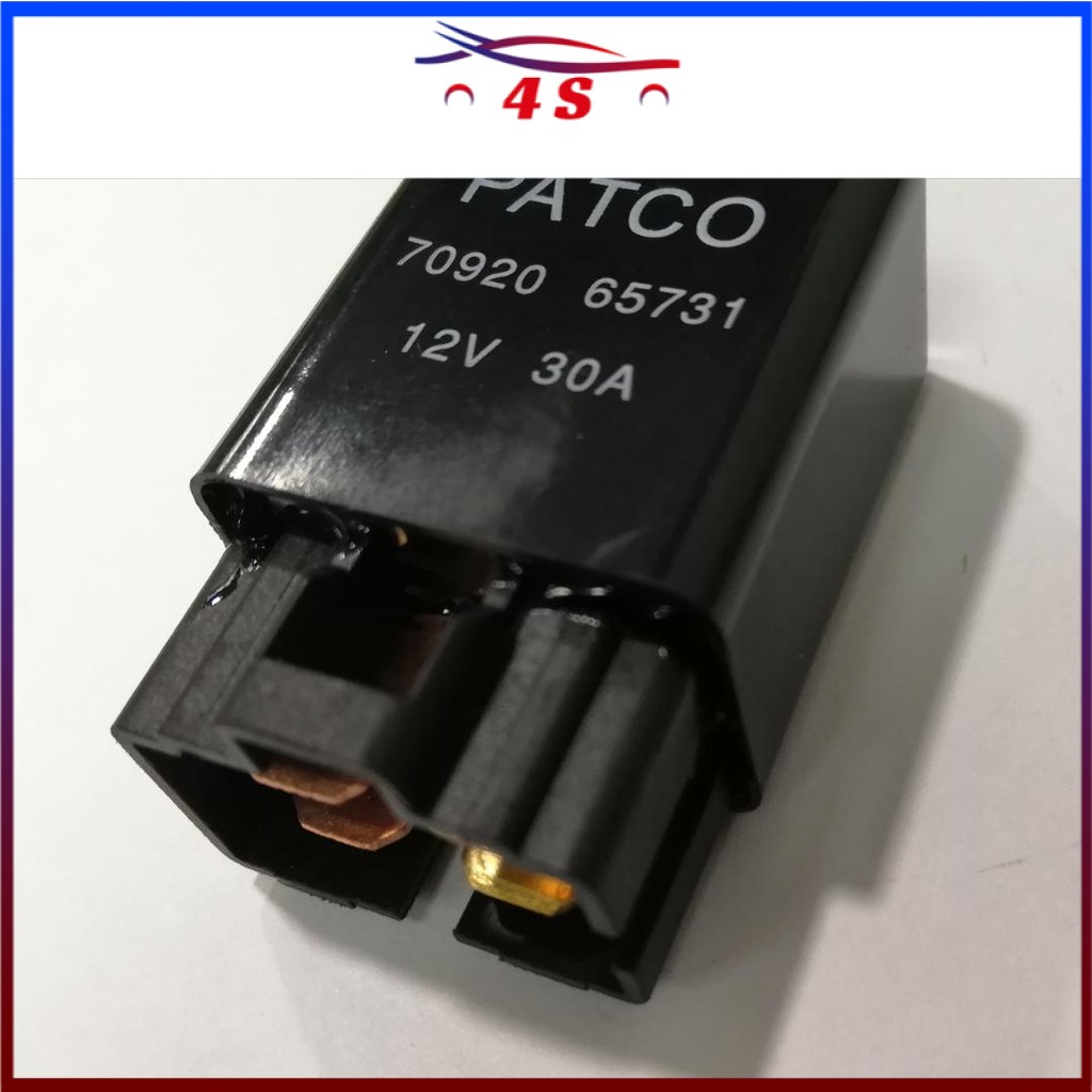 AIR COND RELAY-PROTON WIRA PATCO (PLASTIC RELAY)(RRY-0911) | Shopee ...