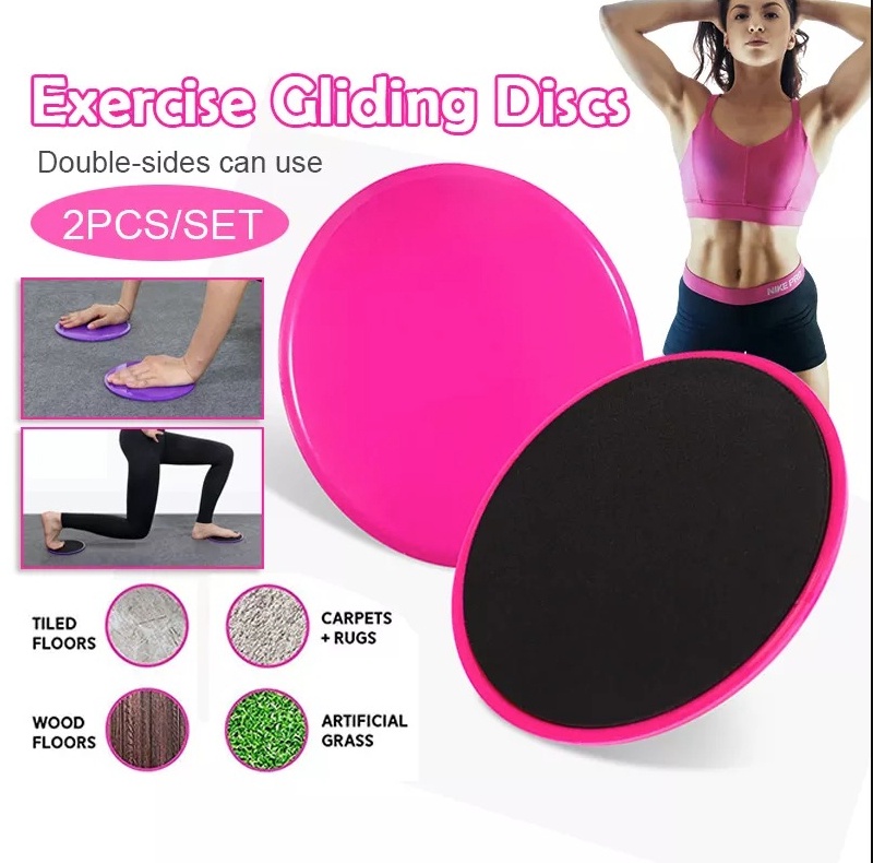 Gliding Disc Sliding Fitness Gym Home Workout Gym Exercise Slider Core ...