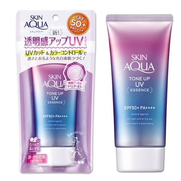 SUNPLAY Skin Aqua Tone Up UV Essence SPF50+ PA++++ 80g (Exp:12/24) | Shopee Malaysia