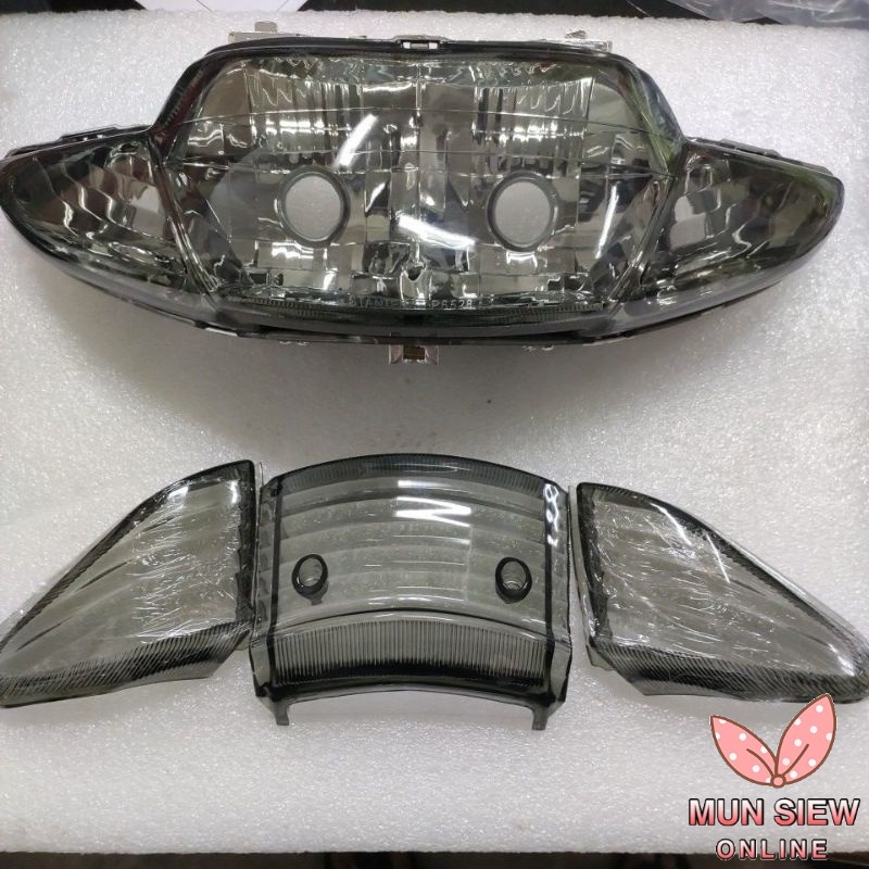 Headlamp Head Lamp Lampu Depan Tail Lamp Cover Lampu Belakang (tinted ...