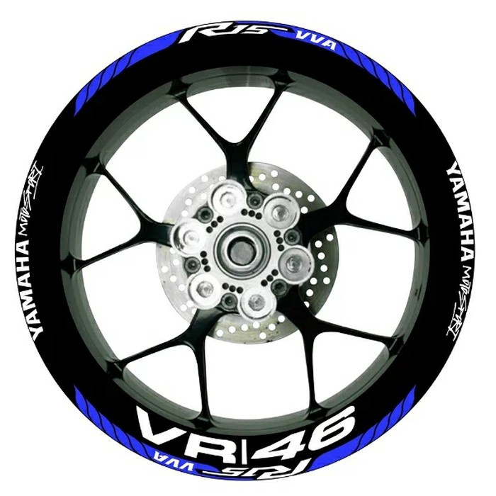 Custom R15 02 wheel cutting stickers in all colors | Shopee Malaysia