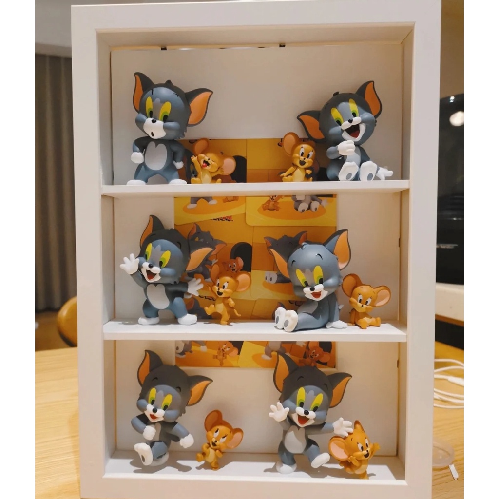 ins MINISO Tom & Jerry I Love Cheese Blind Box Cat And Mouse Cute ...