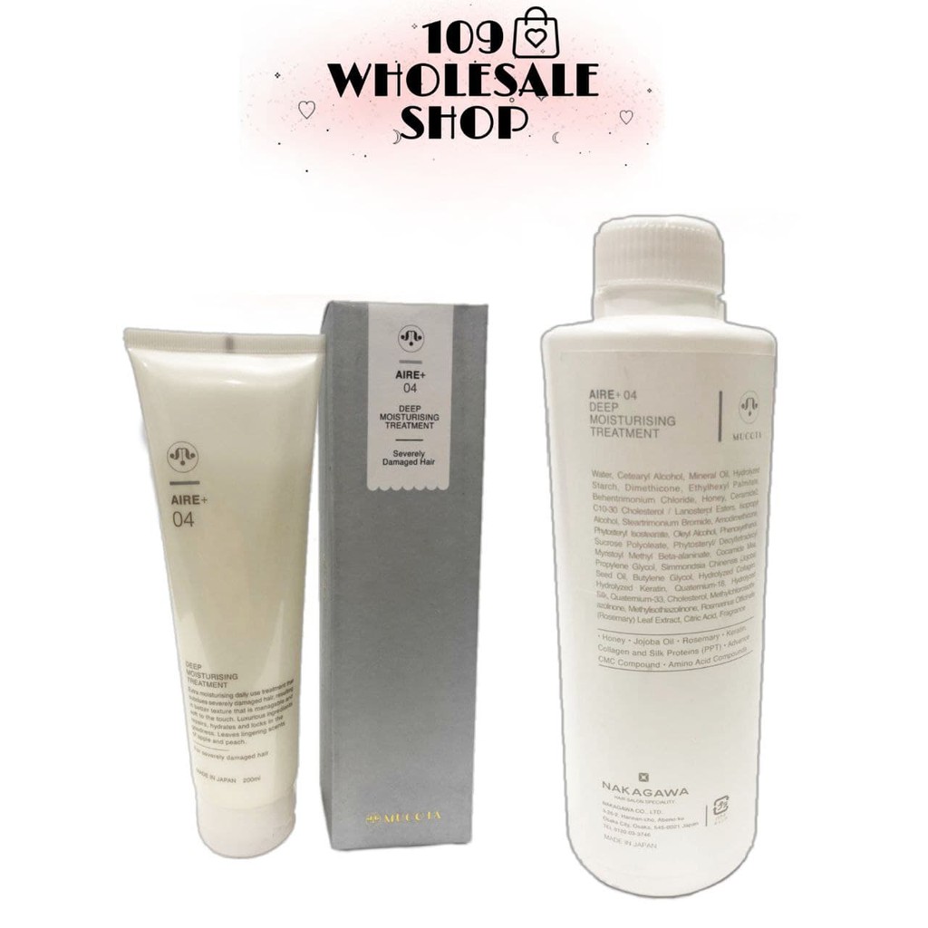 Mucota Aire +04 Treatment 200ML -500ML (New Packaging) | Shopee Malaysia