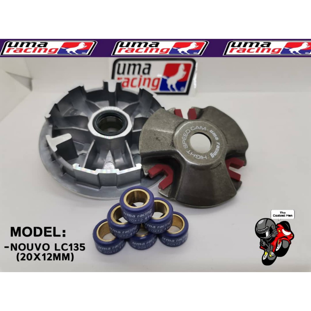 🔥💯%ORIGINAL UMA RACING NOUVO LC RACING PULLEY ASSEMBLY (20X12 11g ...
