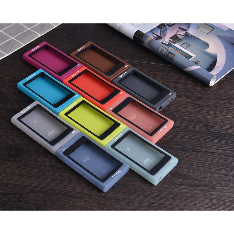 Soft Rubber Silicone Protective Cover Case for Sony Walkman NW-A50 A55 ...