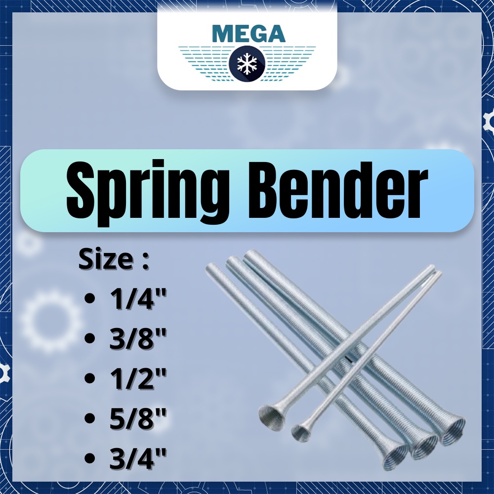 SPRING BENDER (1/4", 3/8", 1/2", 5/8", 3/4") | Shopee Malaysia