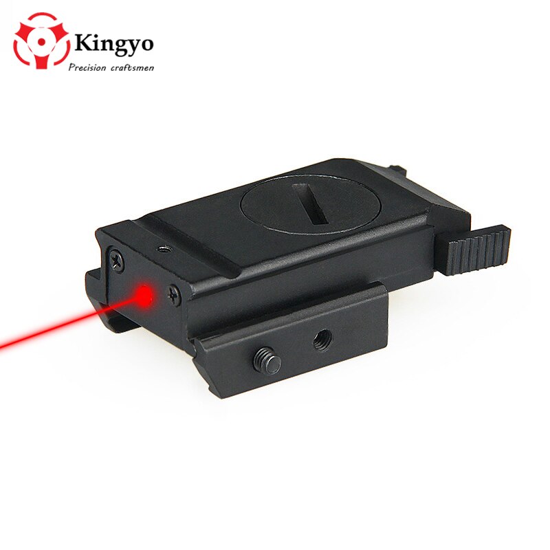 Compact Hunting Tactical Red Dot Laser Sight Scope With Pressure Switch ...