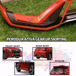 PERODUA ATIVA 2021 OEM GEAR UP LOOK FULL SET ABS BODYKIT WITH PAINT ...