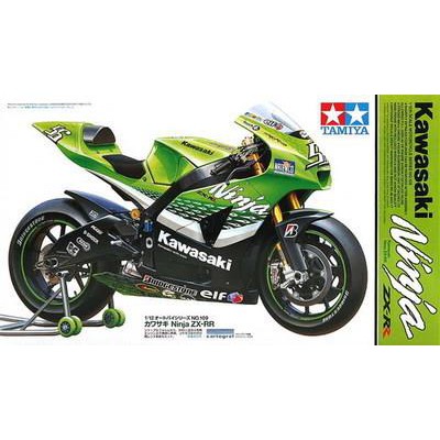 Bike Model 1/12 Tamiya Bike Kawasaki Ninja ZX-RR Plamo Modelkit ...