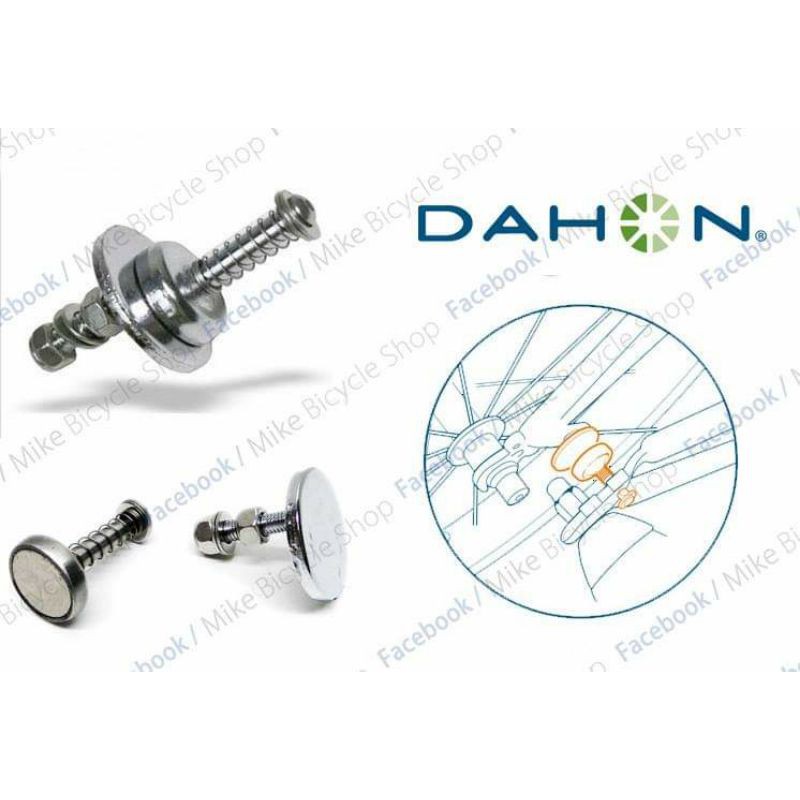 Dahon Frame Magnet Buckle Front Fork Magnectic Holder Lock Clips ...