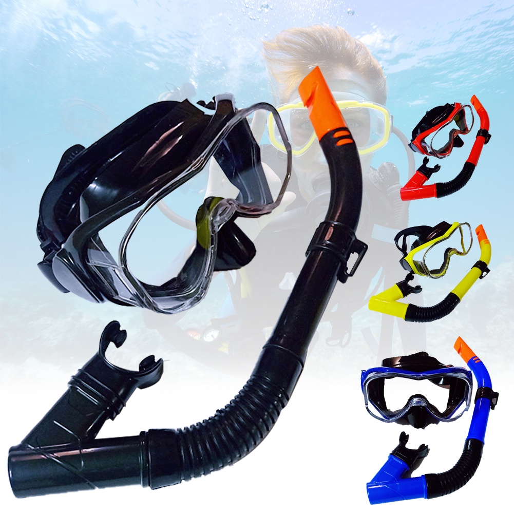 professional snorkel diving mask and snorkels goggles diving swimming ...
