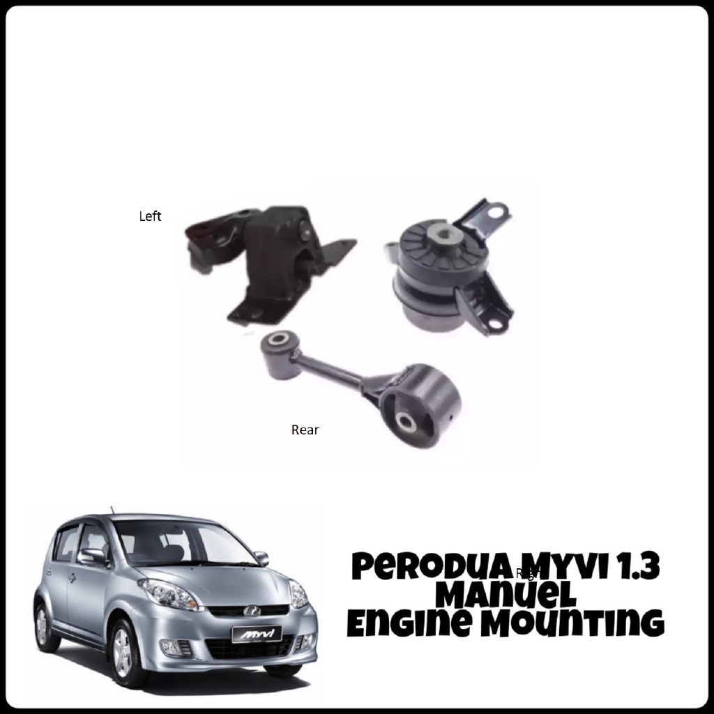 Engine Mounting - Perodua Myvi 1.0 / 1.3 Manual ( 1Year Warranty ) High ...