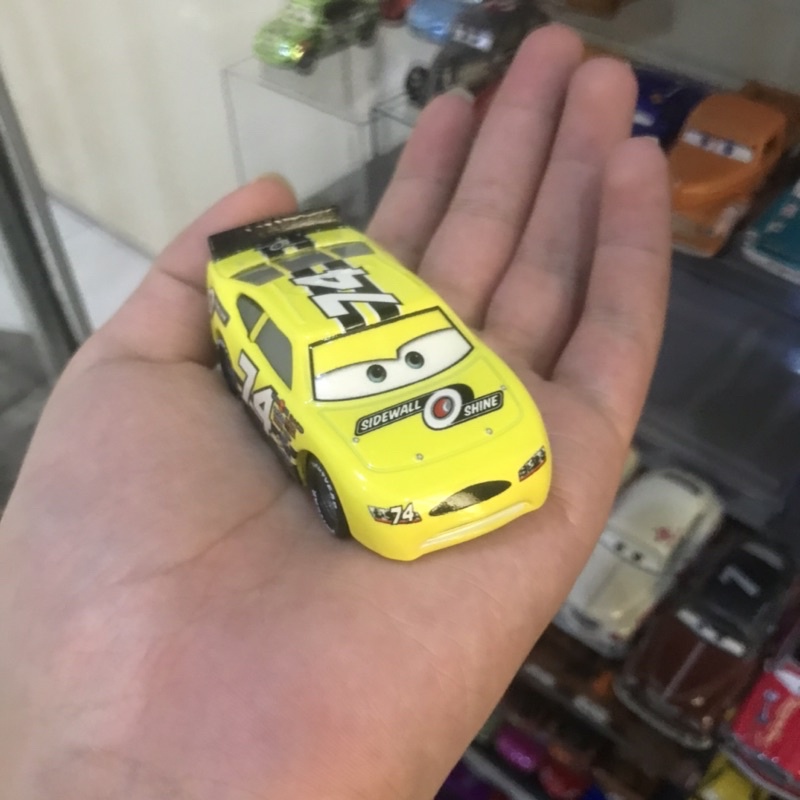 Disney Pixar Cars Mattel Piston Cup Racers Sidewall Shine 74 Slider ...