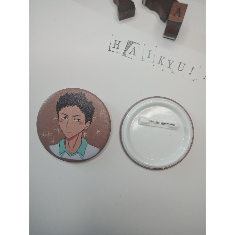 Haikyuu!! Fanart Button Badge | Shopee Malaysia