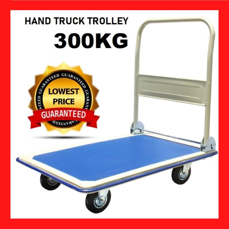Premium Quality 300kg Foldable Platform Hand Truck Trolley troli tolak ...