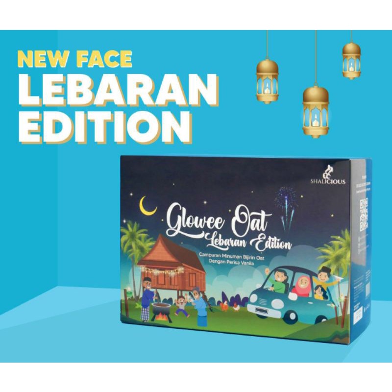 [ORIGINAL 100%] GLOWEE OAT LEBARAN EDITION RAYA RAYA SHALICIOUS ...