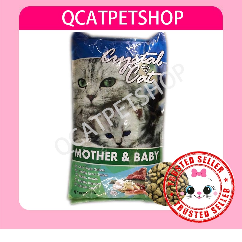 CRYSTAL DRY CAT FOOD 8KG MOTHER & BABY | Shopee Malaysia